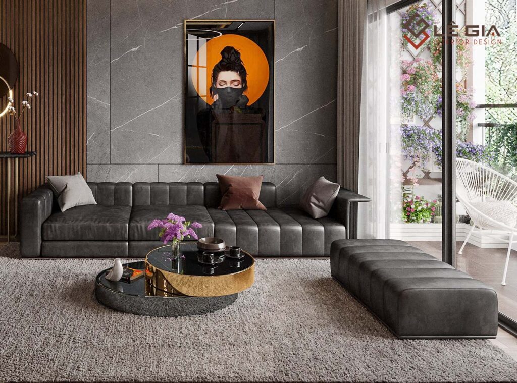 Ghế Sofa Đẹp Hiện Đại Cho Phòng Khách LG-SF361: Sự Sang Trọng và Đẳng ...