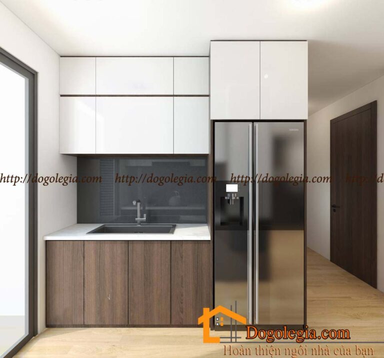 Mẫu Tủ Bếp Gỗ Công Nghiệp LG-TB081: Sự Hoàn Hảo Của Thiết Kế Hiện Đại và Công Năng Khoa Học