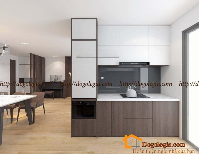 Mẫu Tủ Bếp Gỗ Công Nghiệp LG-TB081: Sự Hoàn Hảo Của Thiết Kế Hiện Đại và Công Năng Khoa Học